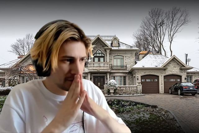xQc shows off his new house and streaming setup