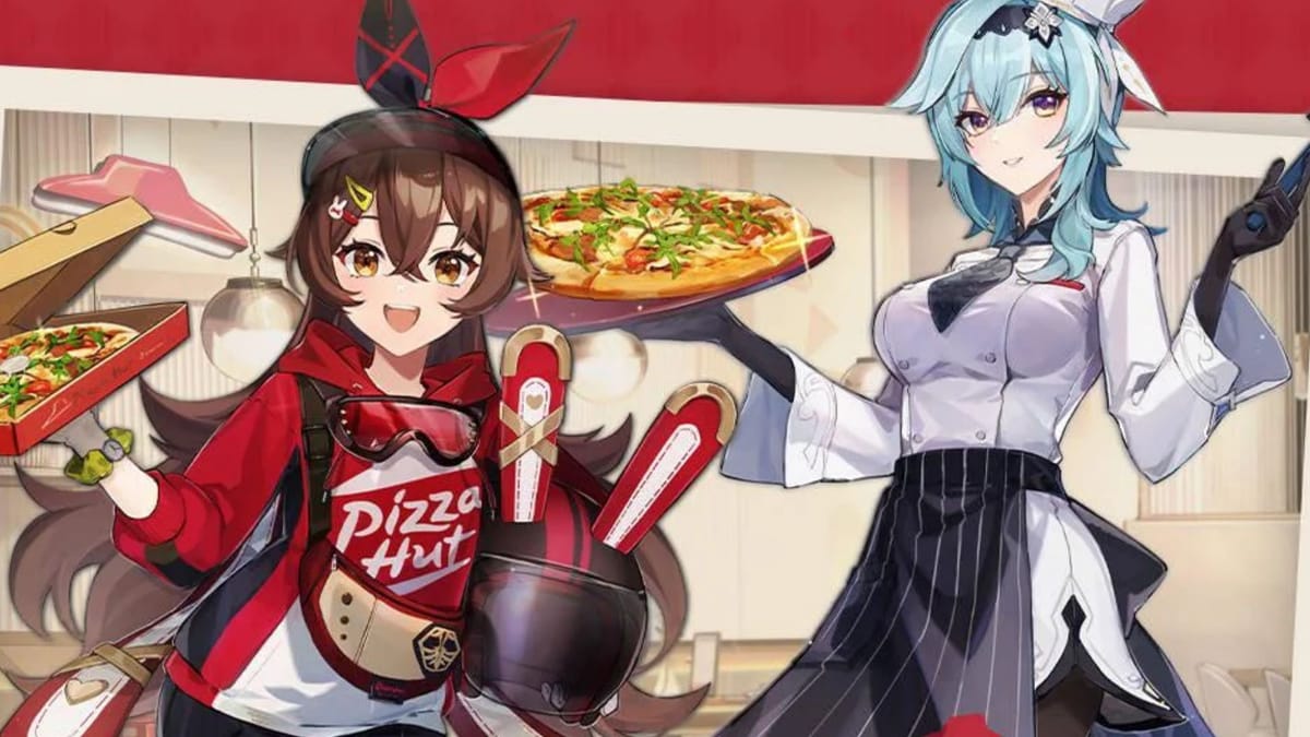 Genshin Impact x Pizza Hut collab features Amber, Eula, and limited ...