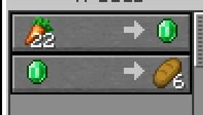 Emeralds in Minecraft