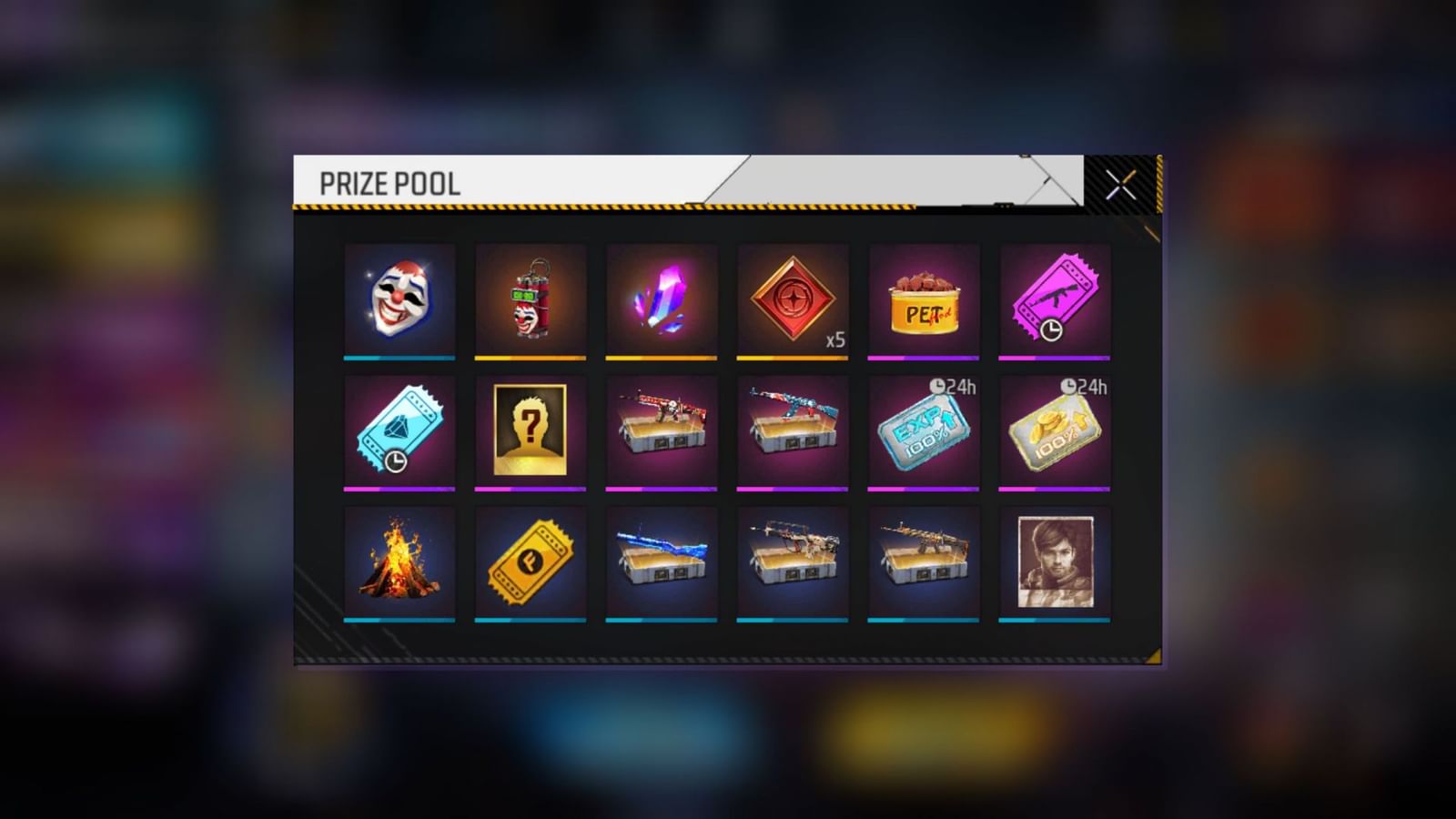 Red Top Criminal Bundle in Free Fire MAX: How to get, event duration ...