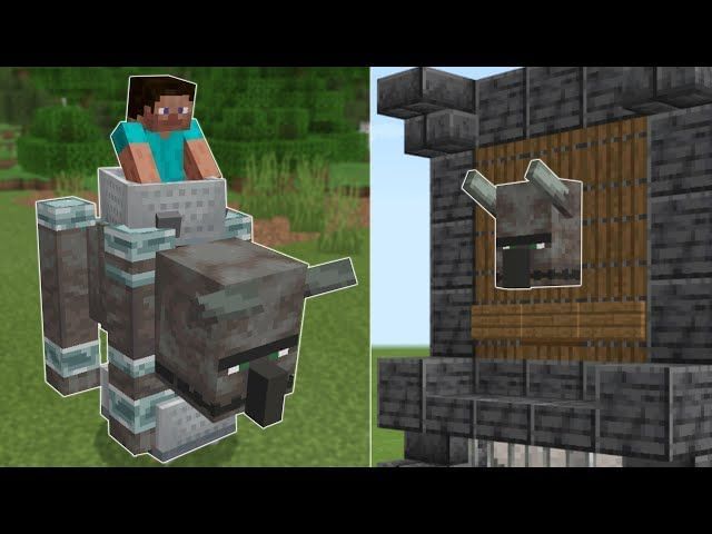Which blocks can Ravagers destroy in Minecraft?
