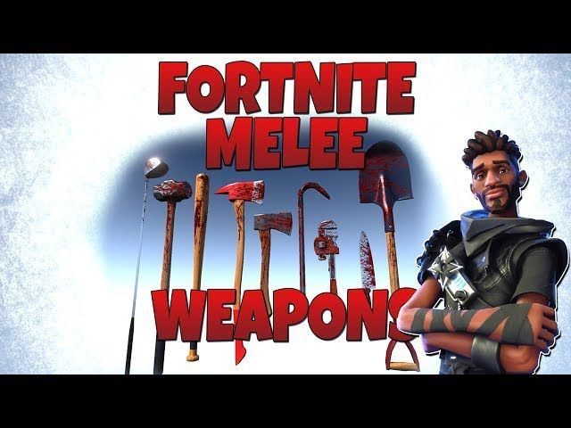 Fortnite: How to eliminate opponents with a melee weapon