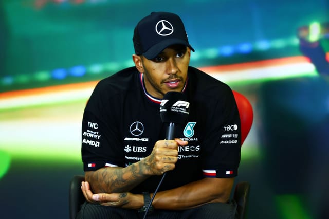 "I couldn’t be Superman, but that was like your cloak"- Lewis Hamilton ...