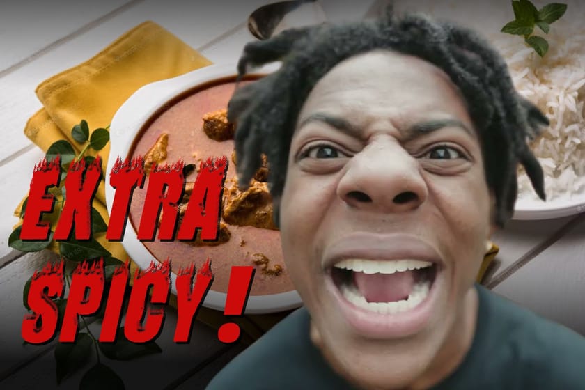 IShowSpeed tries extra spicy Indian food for the first time, regrets it ...
