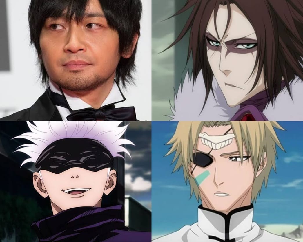 10 pairs of Bleach and Jujutsu Kaisen characters who have the same voice actor