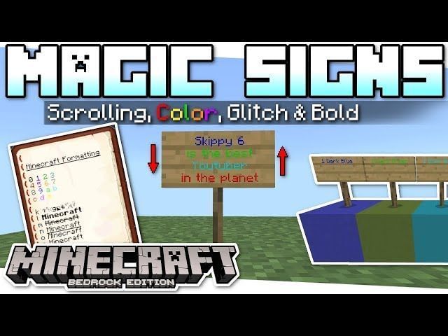 Minecraft 1.19 how to customize sign text color