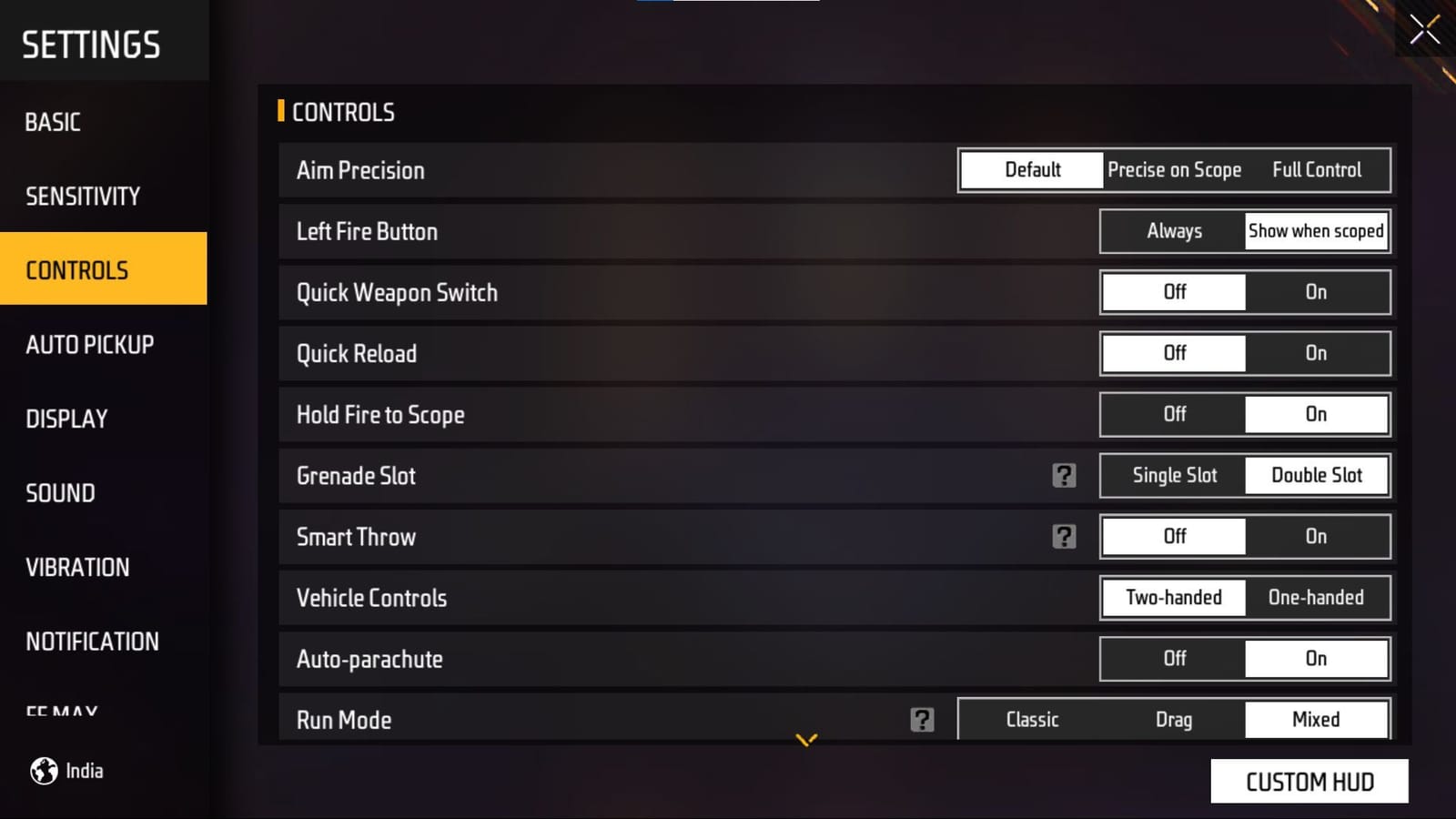 Best Free Fire sensitivity for quick movement and headshots (August 2022)