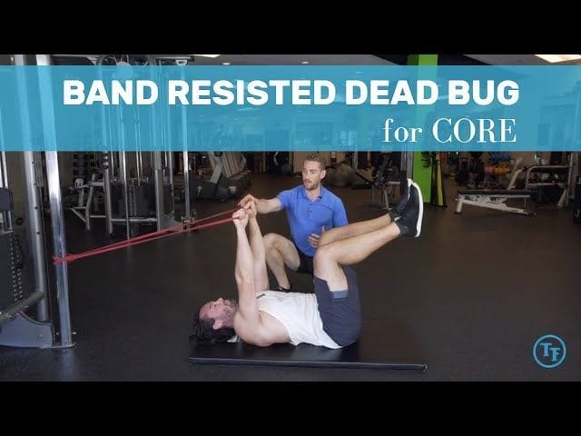 How to strengthen your core with dead bugs.
