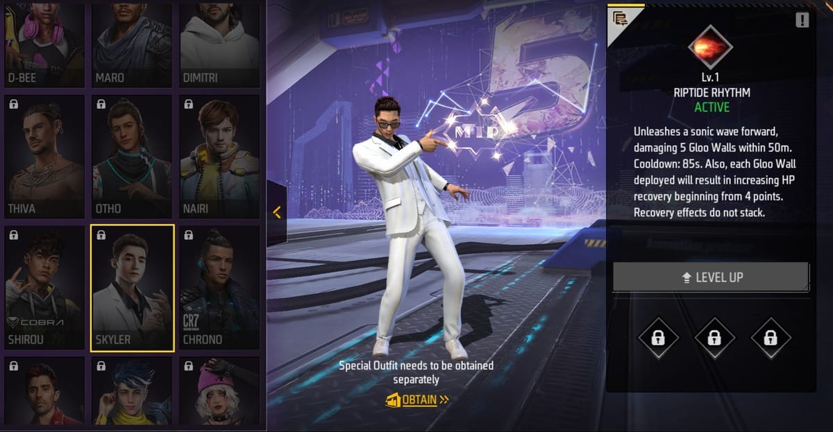 3 best Free Fire character and pet combinations for rank push