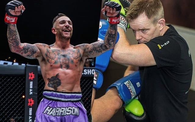 Liam Harrison talks his coach Richard Smith