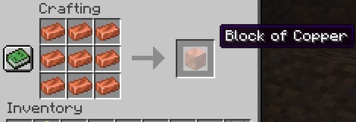 Copper in Minecraft