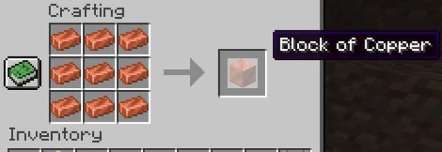 Copper in Minecraft