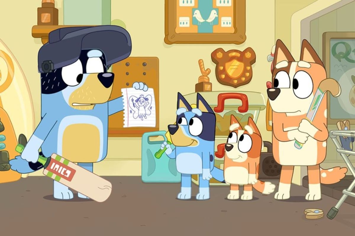 Why was Australian series Bluey's episode banned on Disney+ for US viewers?