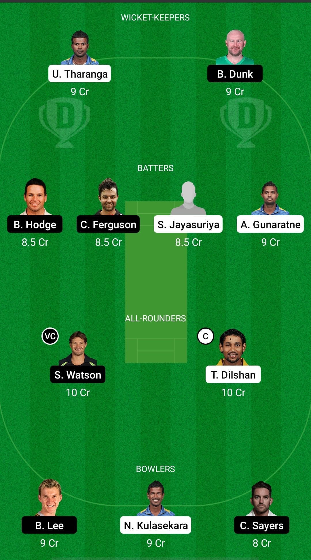 SL-L vs AU-L Dream11 Prediction: Fantasy Cricket Tips, Today's Playing ...