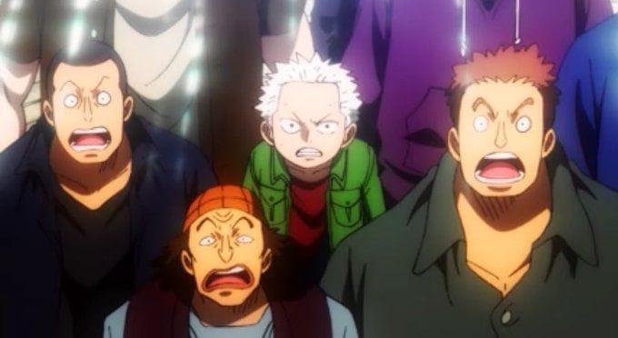 Who attended Roger’s execution in One Piece?