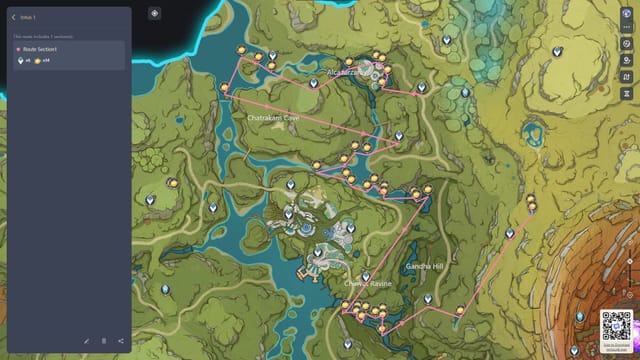 All Nilotpala Lotus locations in Genshin Impact