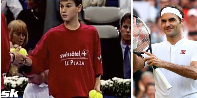 WATCH: Where it all started, Roger Federer as a ball boy at the 1993 Swiss Indoors in Basel
