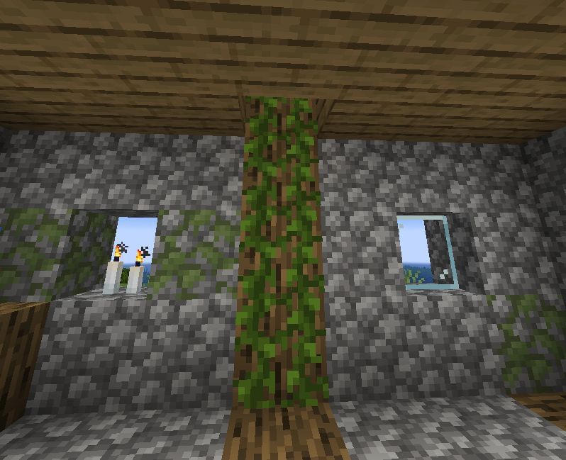 Vines in Minecraft