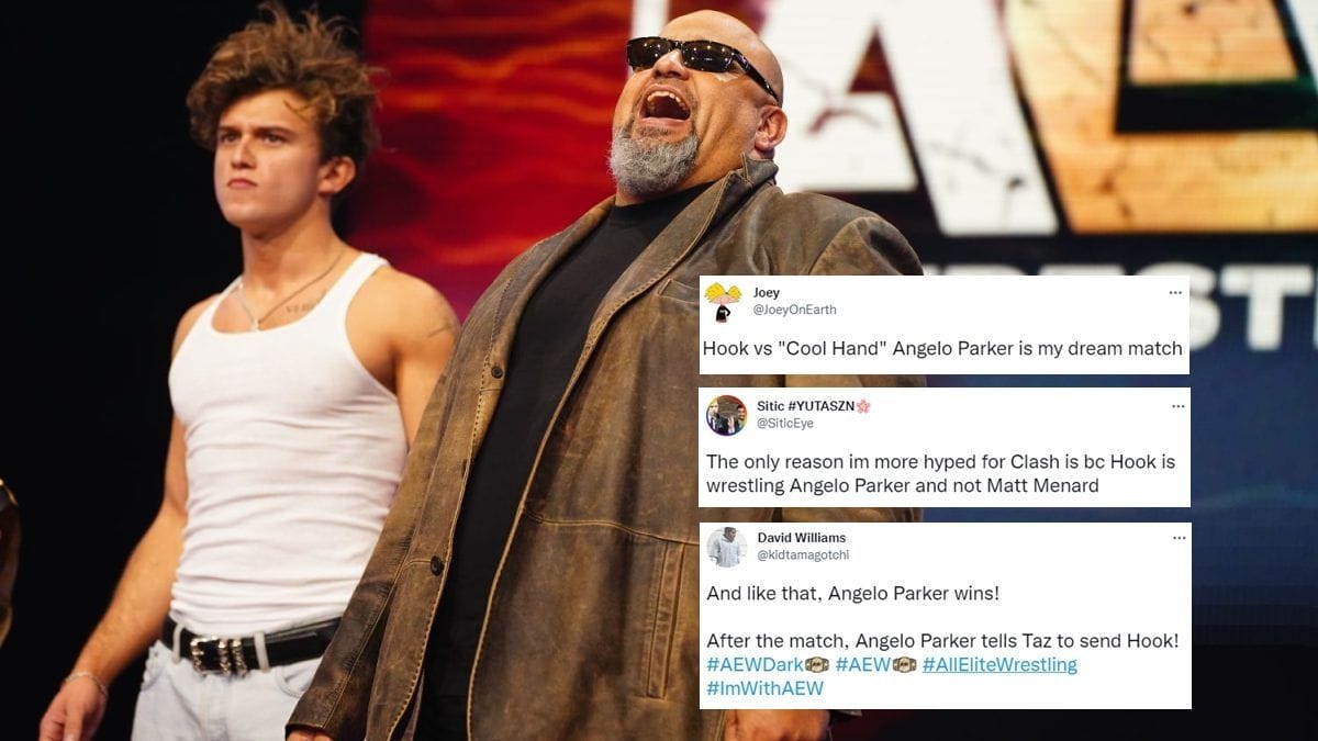 Twitter erupts to Hook and Angelo Parker's match being announced for ...