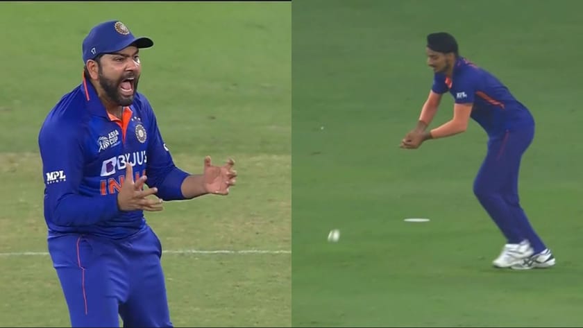IND vs PAK 2022: [Watch] Captain Rohit Sharma loses his cool after Arshdeep Singh drops a simple ...