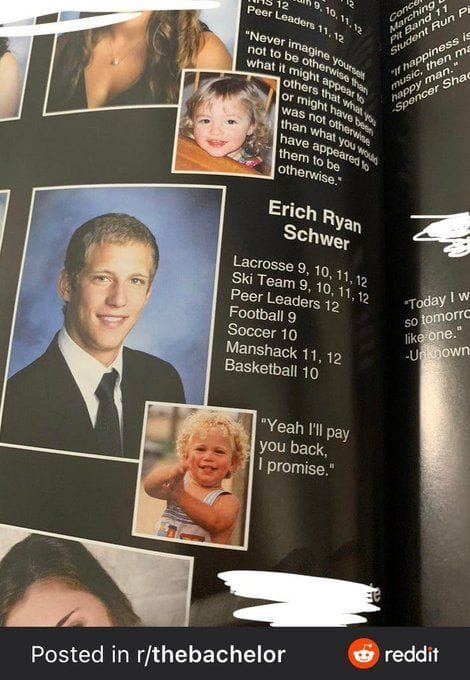 “I am deeply ashamed by my actions”: Bachelorette finalist Erich Schwer ...