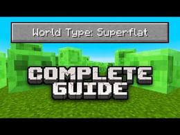 How To Create A Flat World In Minecraft Bedrock And Java Editions Paper Writer