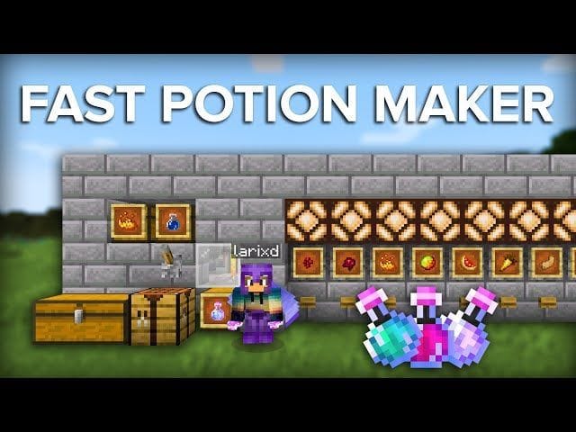 How to make all effect Minecraft potions in 2022