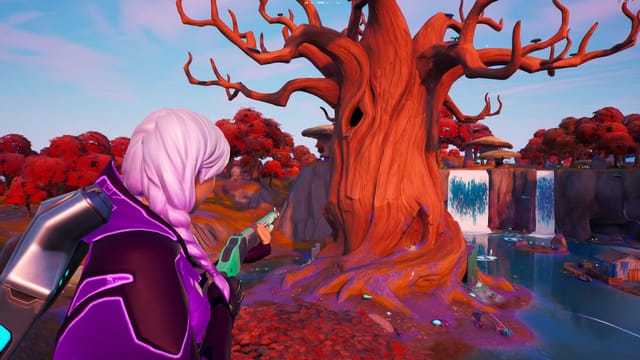 Fortnite: How to gain shields at the Reality Tree