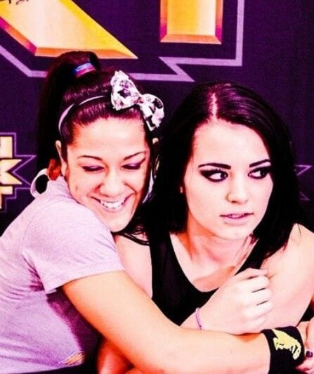 Bayley sends a two-word message to Saraya FKA Paige after her AEW debut