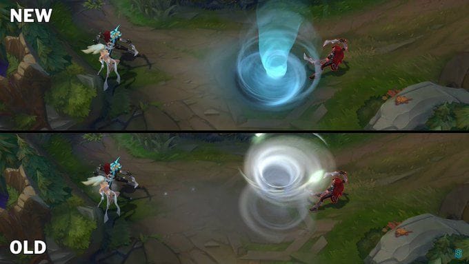 When does Janna VFX update release in League of Legends?