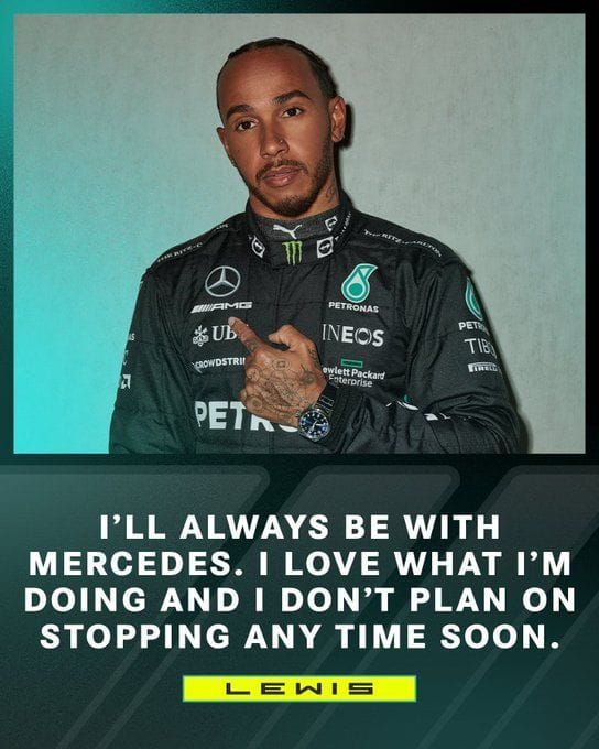 Lewis Hamilton on his racing future in F1