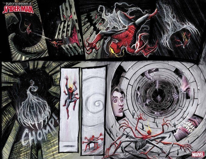 Spider-Man fights the Demon Bear, first look of Marvel’s horror comic ...
