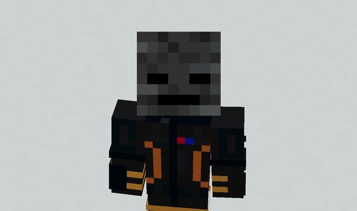 Wither Skeleton Skull in Minecraft
