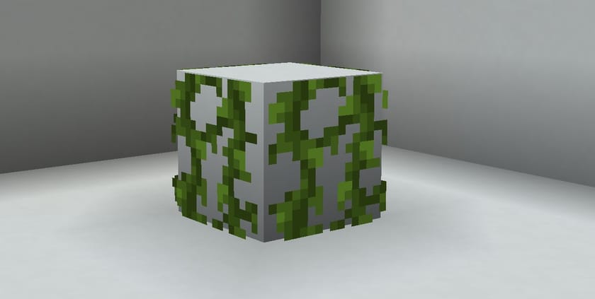 Vines in Minecraft