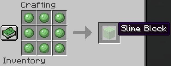 Slime Block in Minecraft