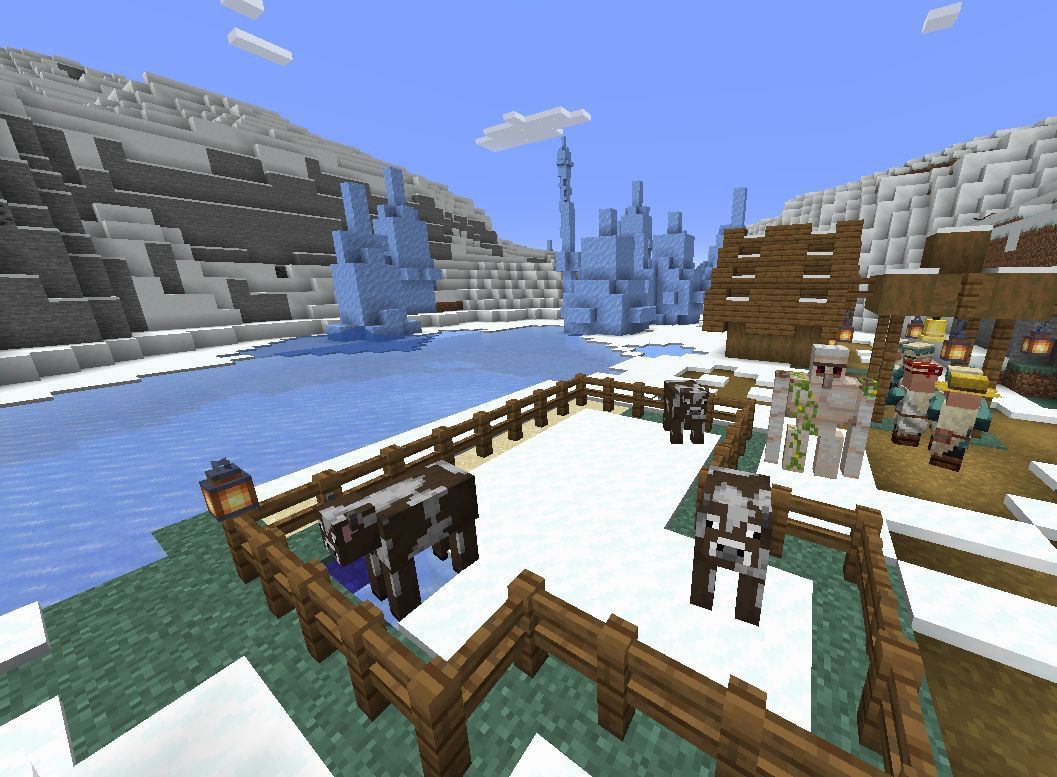 Ice Spikes in Minecraft