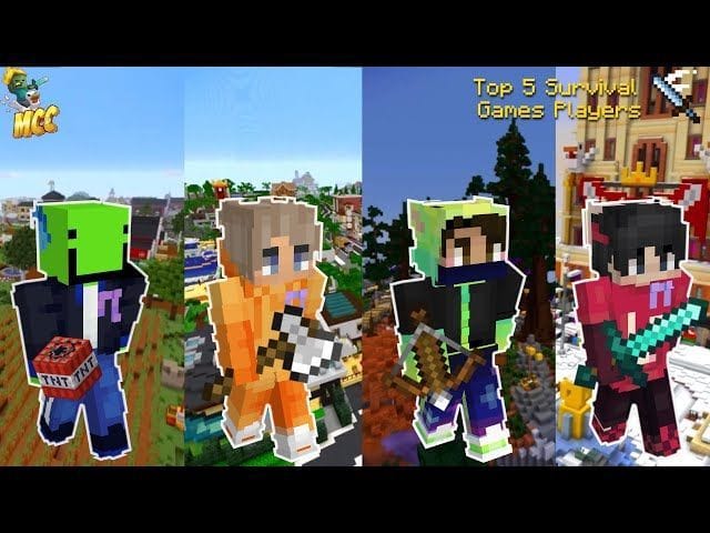 All announced mini-games for Minecraft Championship (MCC) 25