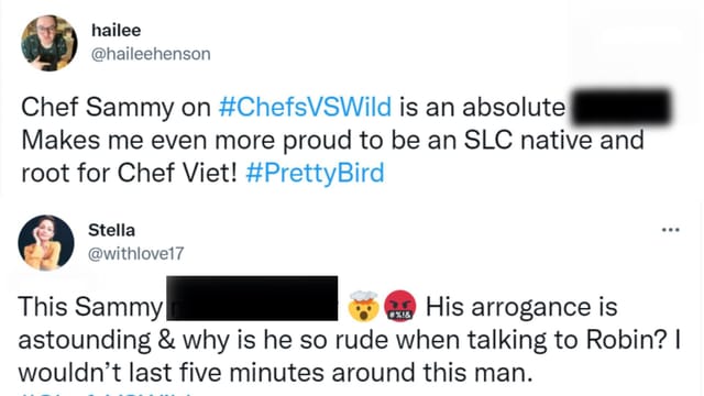 Fans slam Chef Sammy Monsour following his behavior on Chefs vs Wild ...
