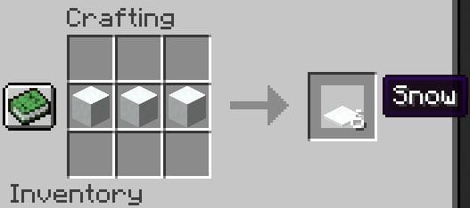 Snow Block in Minecraft