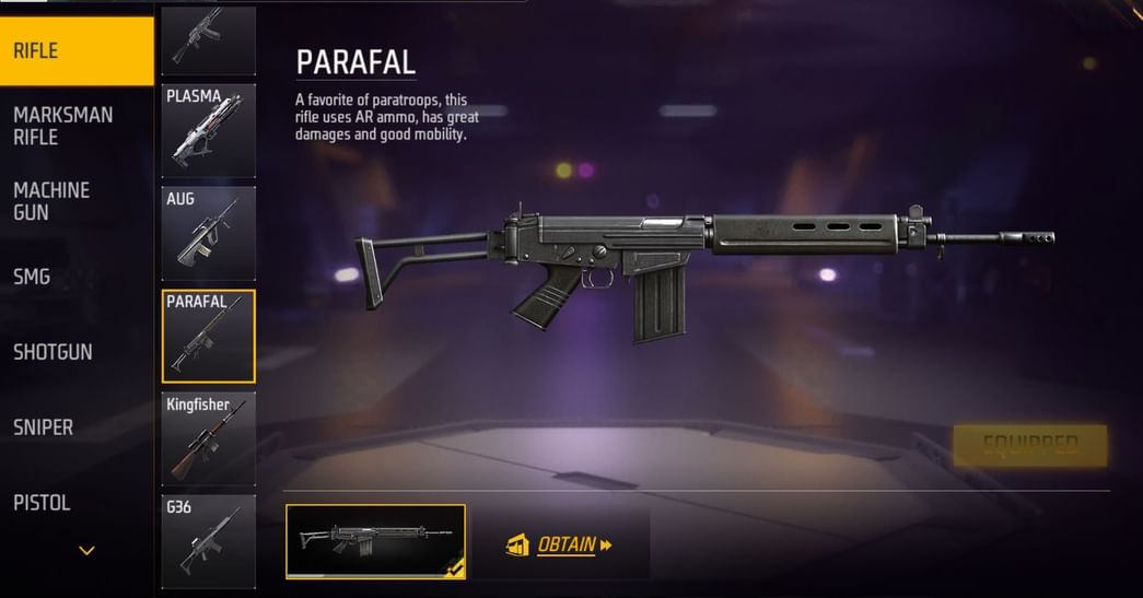 5 best Assault Rifles to use in Free Fire MAX