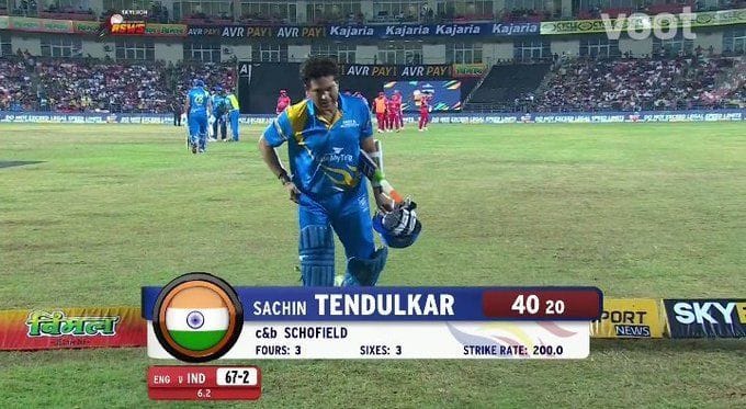 "Still in better touch than many other current generation batsmen"- Twitterati hail Sachin ...