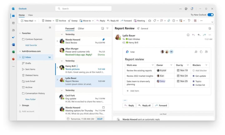 Microsoft Outlook for Windows is getting a major redesign: New features ...