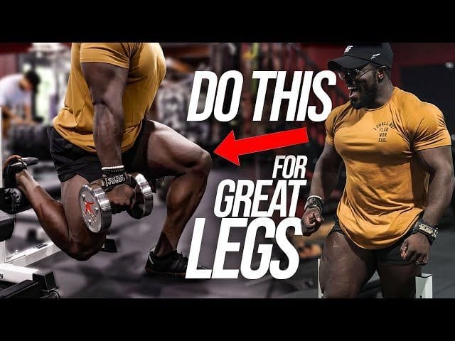 Terrence Ruffin performs intense leg workout after injury