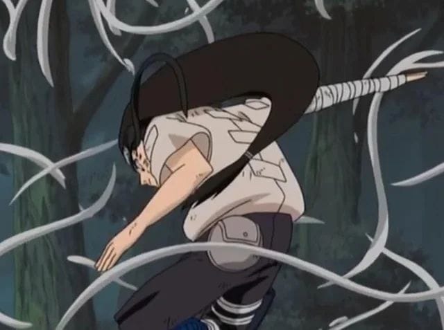 Neji Hyuga in Naruto