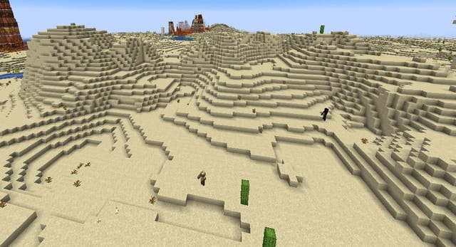 Desert Hills in Minecraft