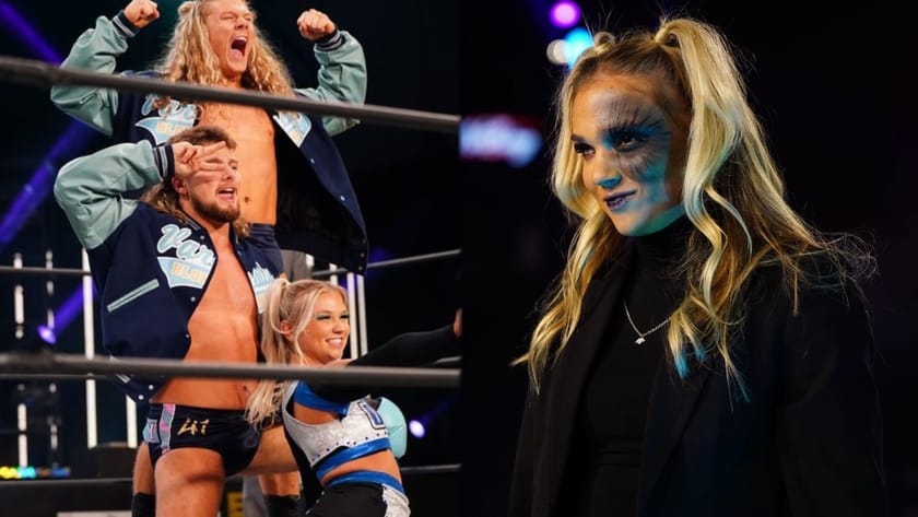AEW star pairing of Julia Hart with House of Black