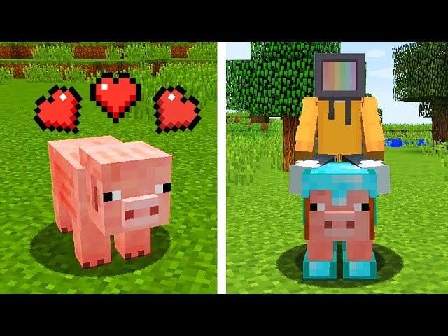 Ranking rideable mobs in Minecraft from fastest to slowest