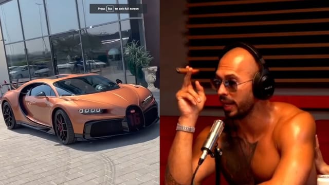 Explaining the rumors about Andrew Tate losing his Bugatti: Real price ...