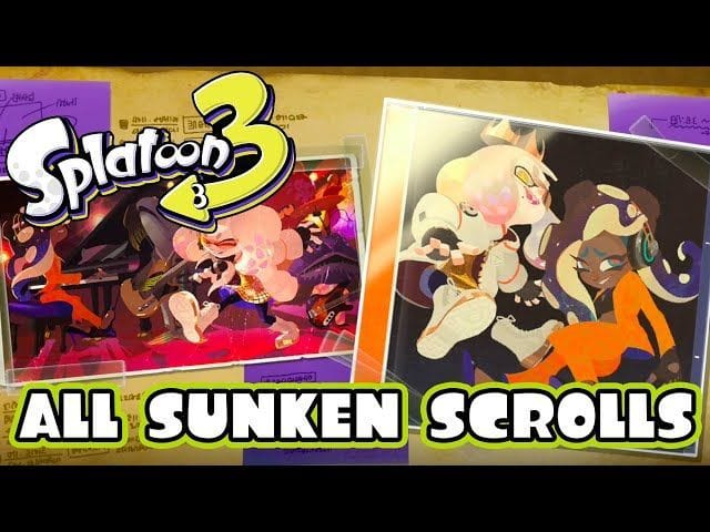 Splatoon 3 collectible guide: How to obtain all Sunken Sea Scrolls in ...