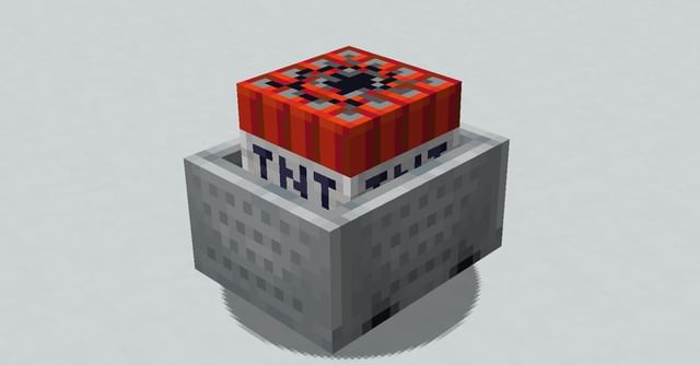 Minecart with TNT in Minecraft